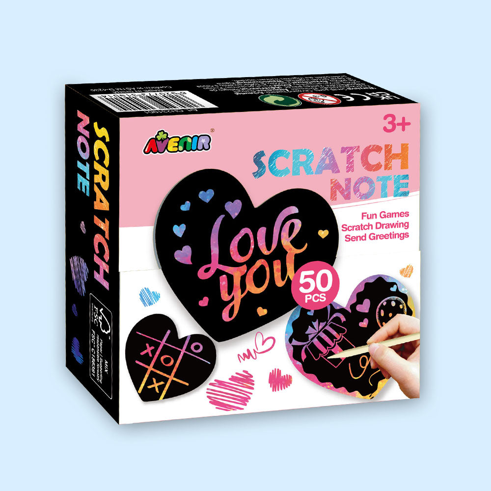Heart Scratch Note – Avenir Group